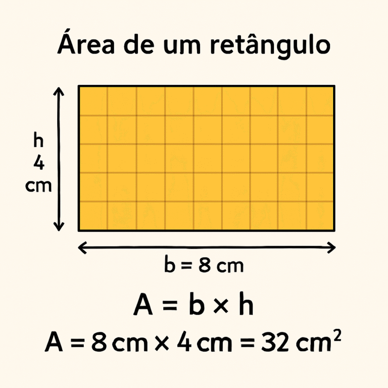 Área do retângulo - Nossa Matemática